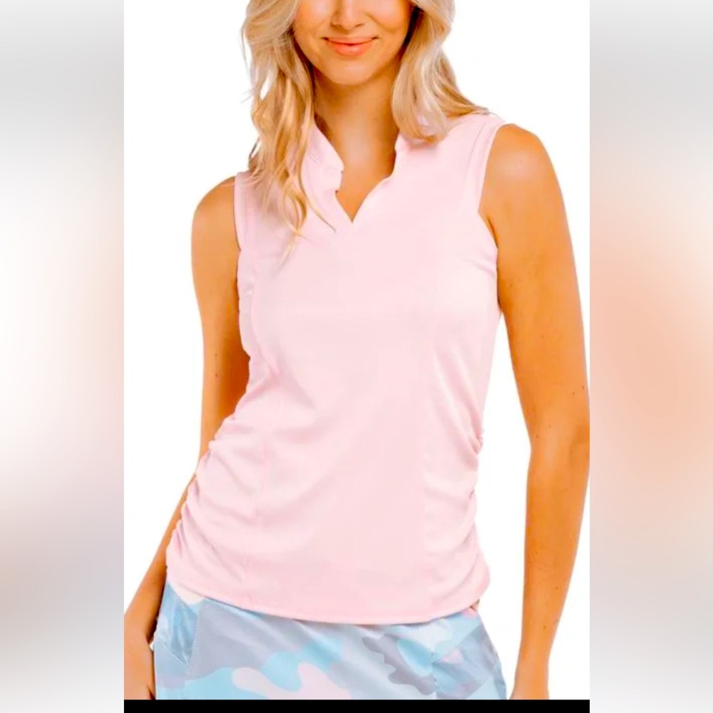 Lucky In Love Aspire Ribbed Tank Ladies Large - Gem